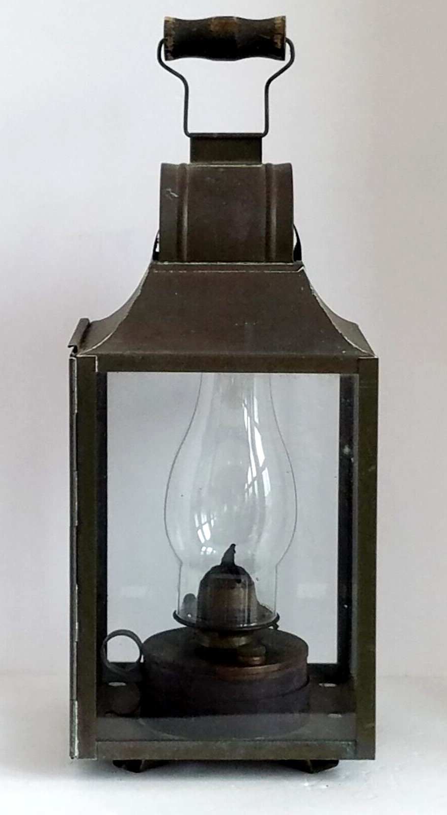 FANTASTIC EARLY 19th c PRIMITIVE BRASS FLUID LANTERN AMERICAN AAFA | eBay