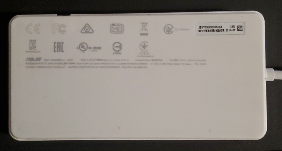 ASUS Universal Dock Station Model AH001 USB-C PORT | eBay