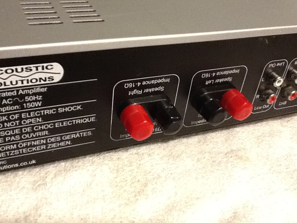 Acoustic Solution SP101 Stereo Amplifier . Ref:CD_20 | eBay UK