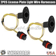License Plate Light Wiring Harness Rear Mopar 55077719AA for sale ...