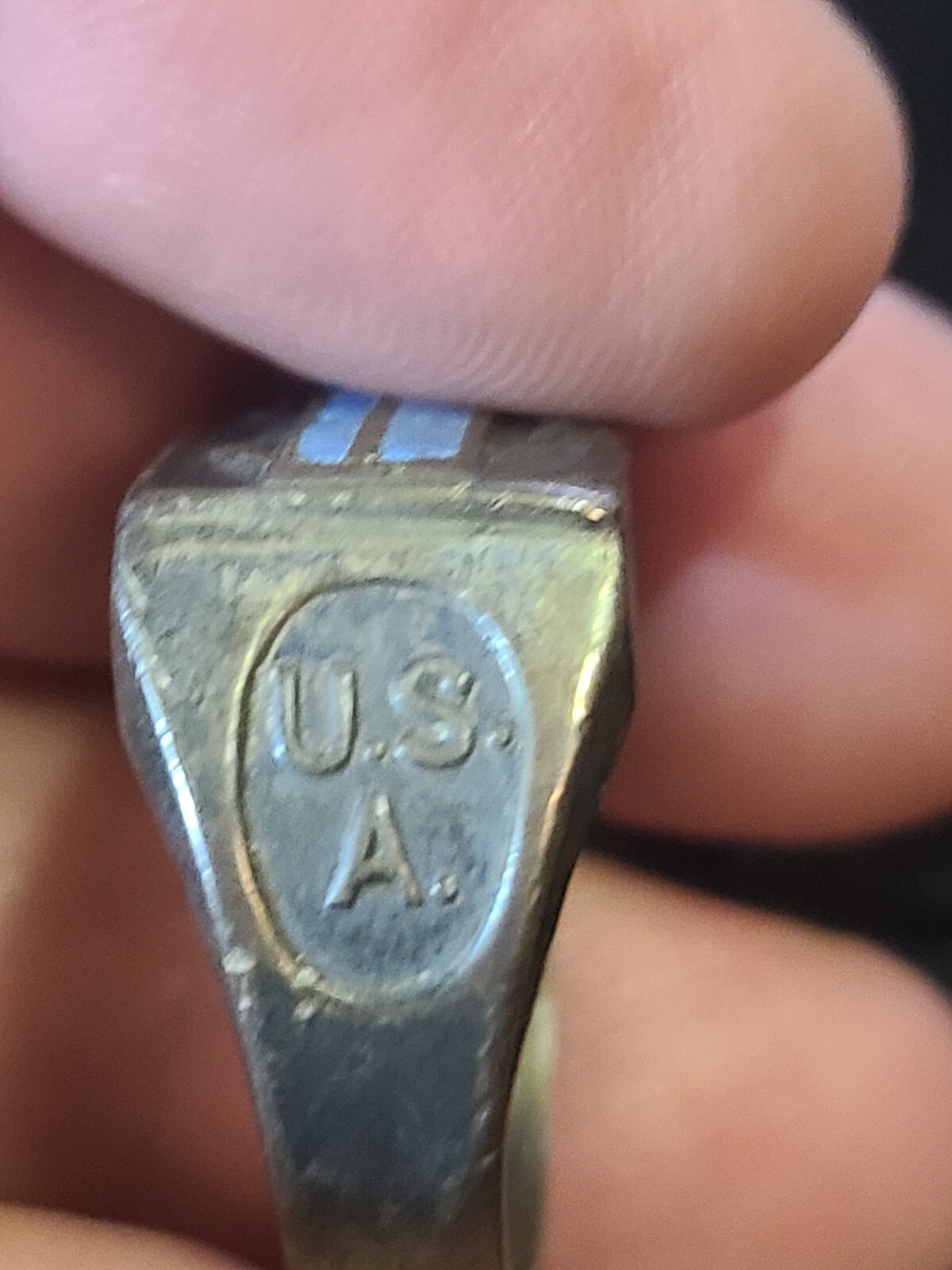 WWII 1940s vintage Sterling Silver Infantry Marksman ring size 10.5 | eBay