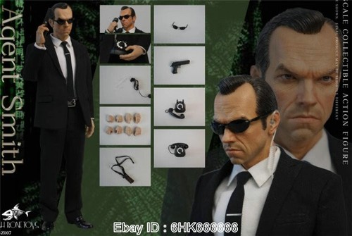Fish Bonetoys FB-Z007 Hacker Task Agent Smith 1/6 Action Figure Toy ...