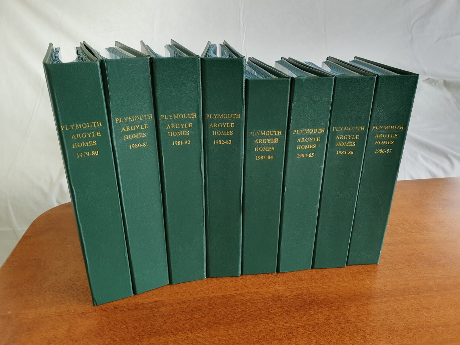 PLYMOUTH ARGYLE PROGRAMME BINDERS. PREWAR TO 2011 | eBay UK