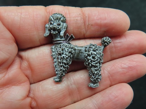 Vintage 1960's Black Poodle Brooch/Pin | eBay