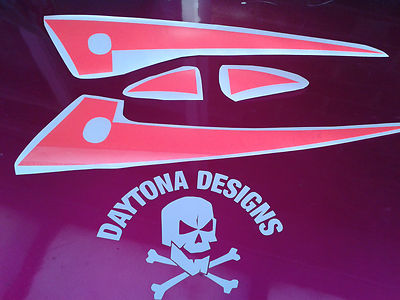 GSXR SEAT UNIT TAIL TICK CUSTOM DAYGLOW RED GRAPHICS DECALS STICKERS | eBay