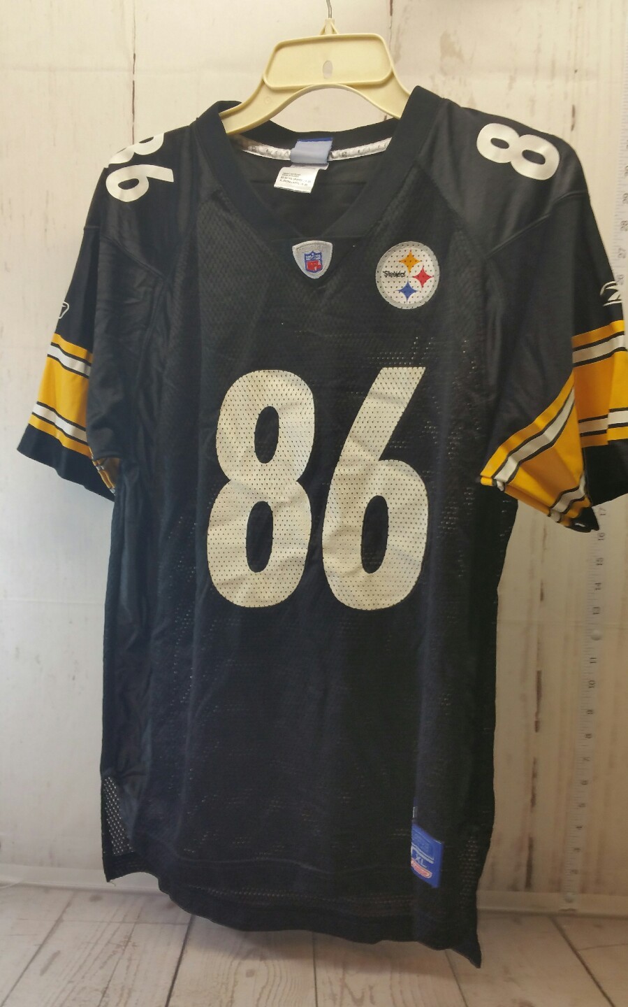 Reebok Pittsburgh Steelers #86 Ward Jesey Size XL Youth 18-20 Youth ...