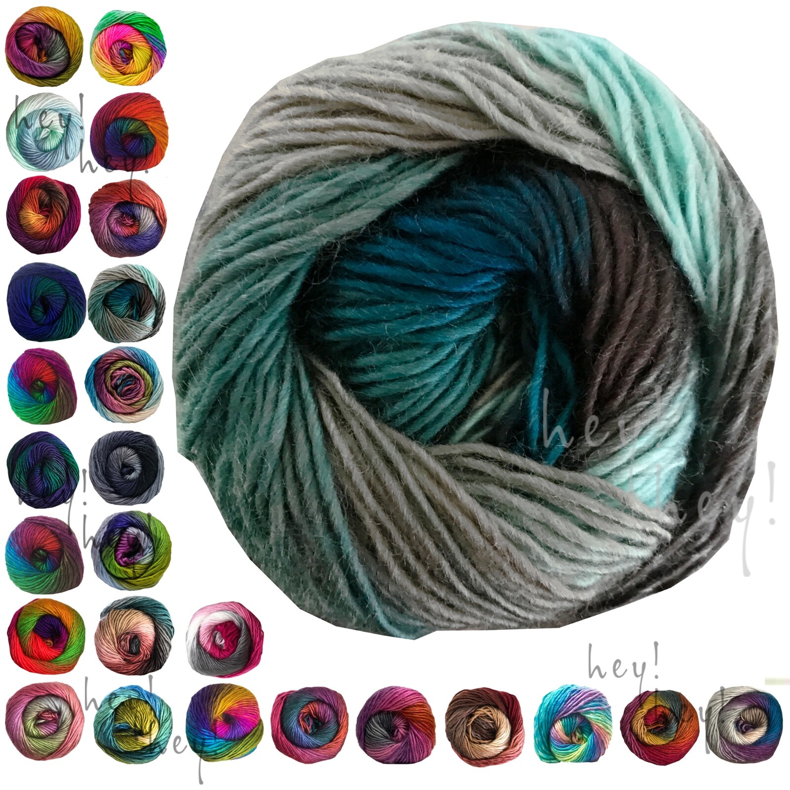 Cygnet BOHO SPIRIT Acrylic Wool Knitting Crochet Yarn 100g (DK / ARAN ...