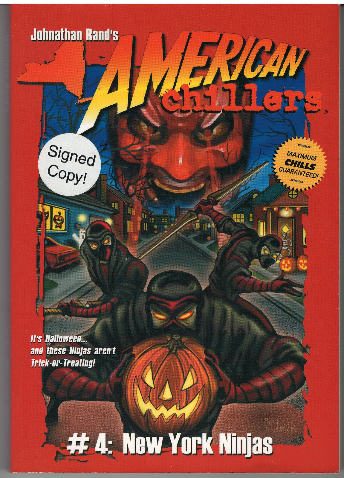 AMERICAN CHILLERS # 4 NEW YORK NINJAS Johnathan Rand (2002, Paperback ...