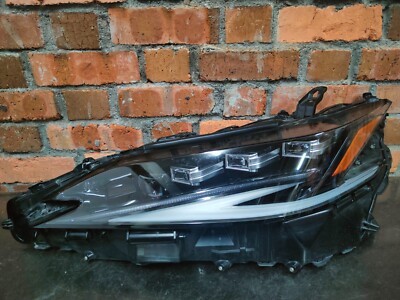 GENUINE Lexus ES350 DRIVER LEFT Triple Beam LED Headlight Head Light ...