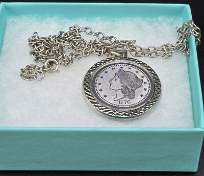 Silver Tone Replica 1776 Morgan $20 Dollar 20 D Vintage Coin Medallion ...