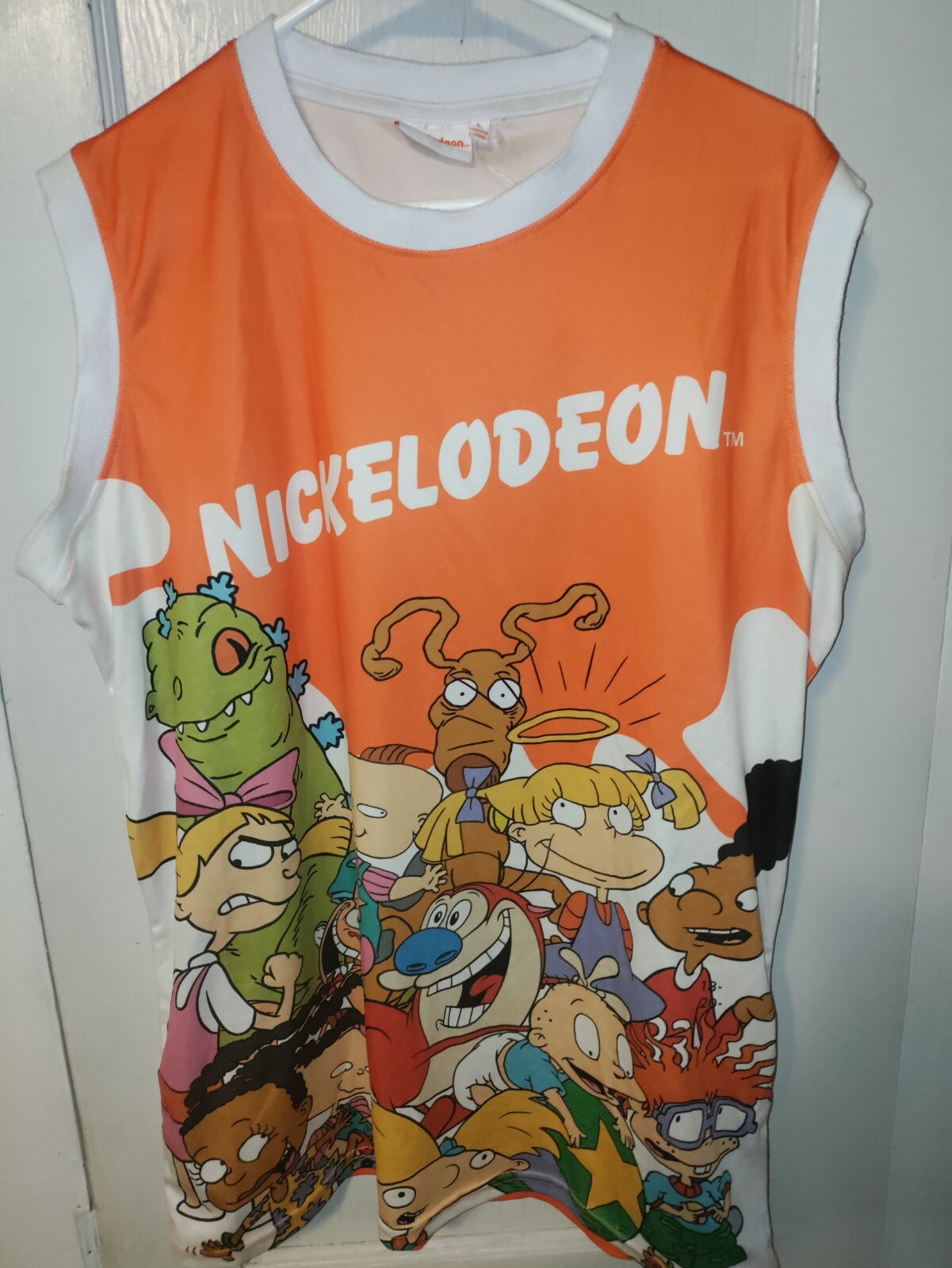 Nickelodeon Retro Rugrats Hey Arnold Muscle Tank Top … - Gem