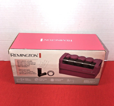 Remington Hot Hair Rollers Compact Ceramic Worldwide Voltage Travel ...