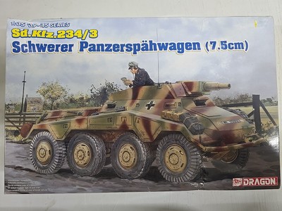 Dragon 1/35 Sd.Kfz. 234/3 Schwerer Panzerspahwagen (7.5cm) 6257 Model ...