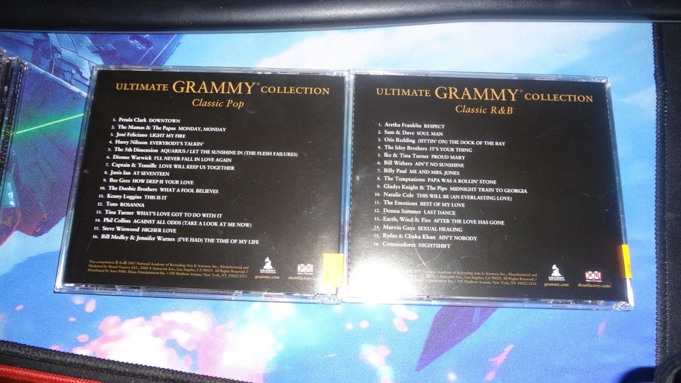 ULTIMATE GRAMMY COLLECTION: CLASSIC POP AND CLASSIC R&B [BORDERS] 2 cd ...