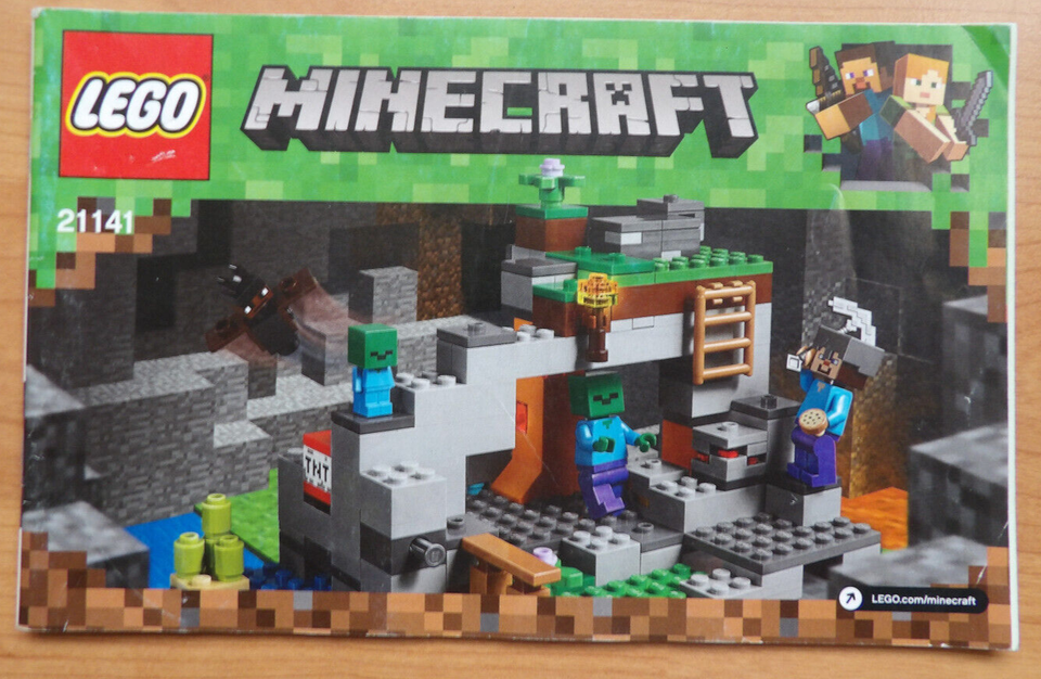 LEGO - 21141 - Minecraft - The Zombie Cave - mit BA und 100% komplett ...