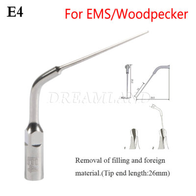 E4 Ultrasonic Dental Scaler Endo Tip fit FOR EMS WOODPECKER | eBay