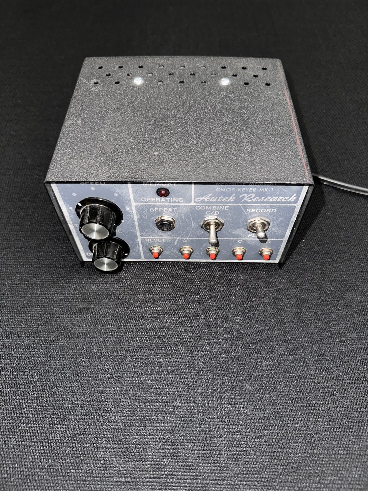 Autek Research CMOS Keyer MK-1 Message Memory Morse Code Telegraph Ham ...