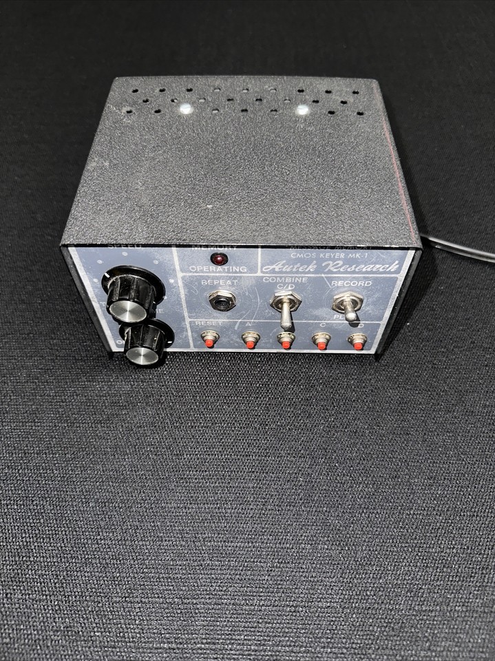 Autek Research CMOS Keyer MK-1 Message Memory Morse Code Telegraph Ham ...