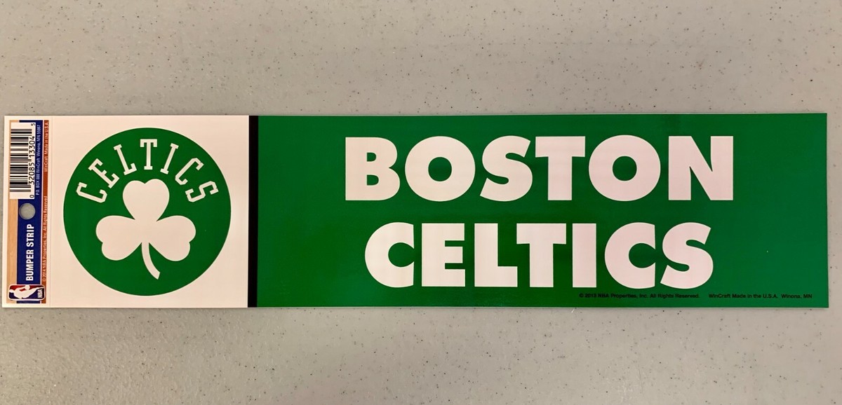 Boston Celtics Circle Logo Vinyl Decal / Sticker 5 sizes!!