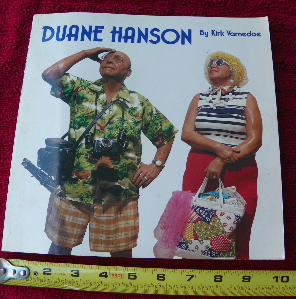 Duane Hanson 1988 Kirk Varnedoe Art Sculpture MCM DIMENSIONAL FIGURE ...