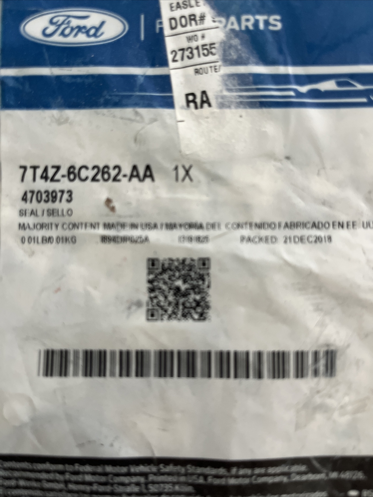 Genuine Ford Camshaft Seal 7T4Z-6C262-AA | eBay