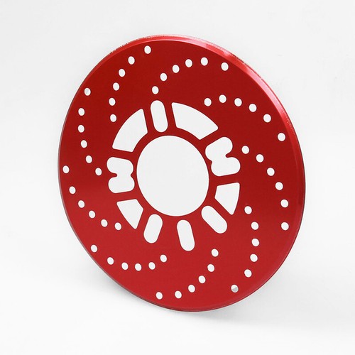 New 4PCS Car Aluminum Wheel Brake Disc Cover Decorative Rotor Cross ...