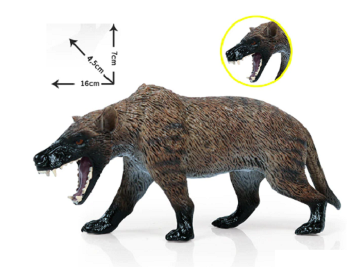 16cm Canis Dirus PVC Toy Dire Wolf Wild Animal Figure Kids Gift | eBay
