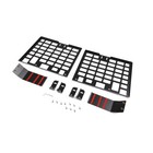 Rear Side Window MOLLE Storage Flank Panel For Land Rover Defender 110 ...