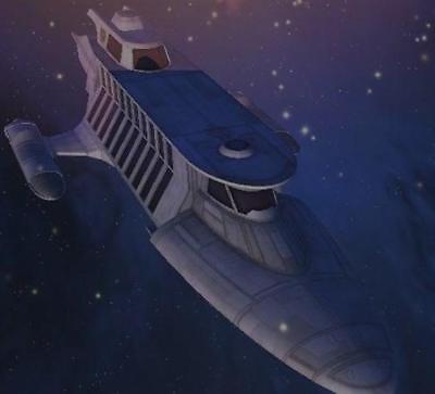 Sorosuub-3000 Star Wars Space Ship Mahogany Kiln Wood Model Large New ...