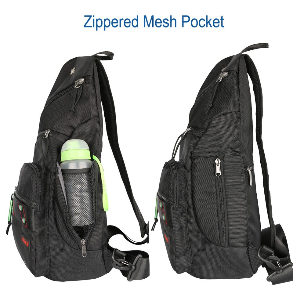 Large Laptop Sling Backpack Chest Bag Pack Shoulder Bag Travel Rucksack ...