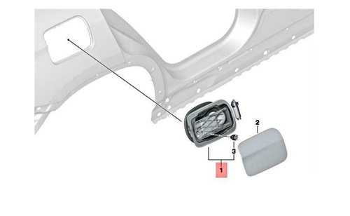 Original BMW 51177405752 Cover Cap BMW X3 G01 X3 18d TX11 TX12 TX15 ...