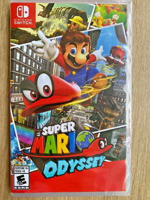 Super Mario Odyssey Switch Nintendo Physical New Sealed Fast Ship with ...