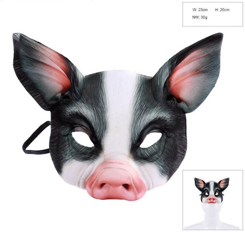 Funny Pig Mask