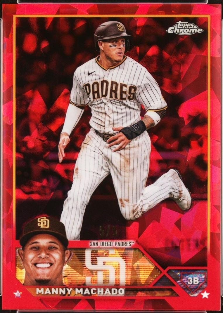2023 Topps Chrome Sapphire Edition - Manny Machado #400 Red /5 for sale ...