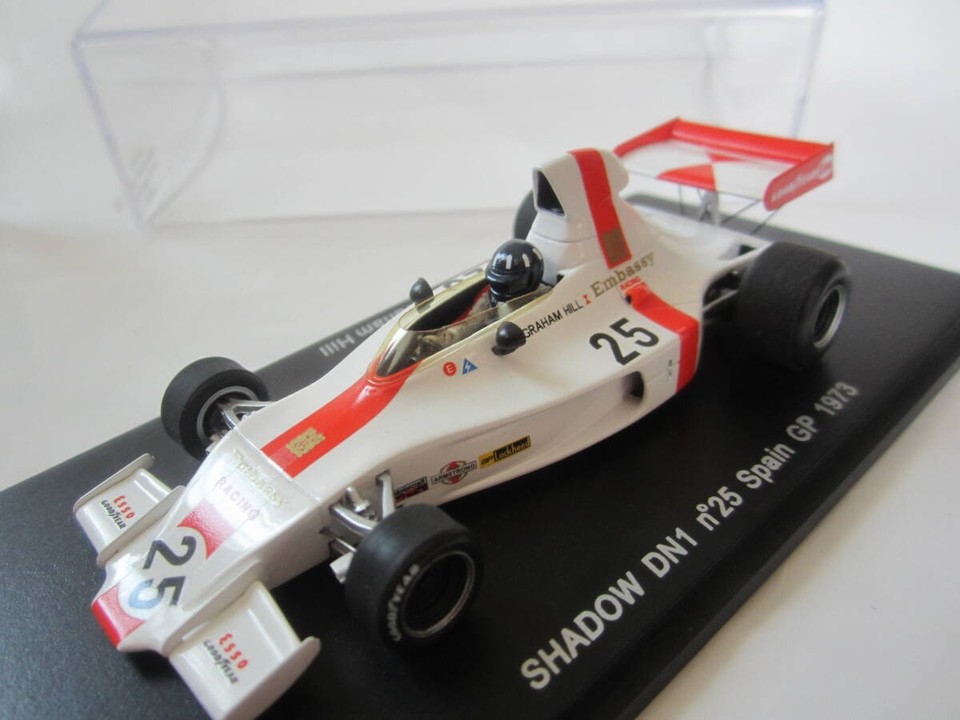 Spark S1683 1 43 Shadow DN1 Ford No. 25 1973 Spanish GP Graham Hill ...