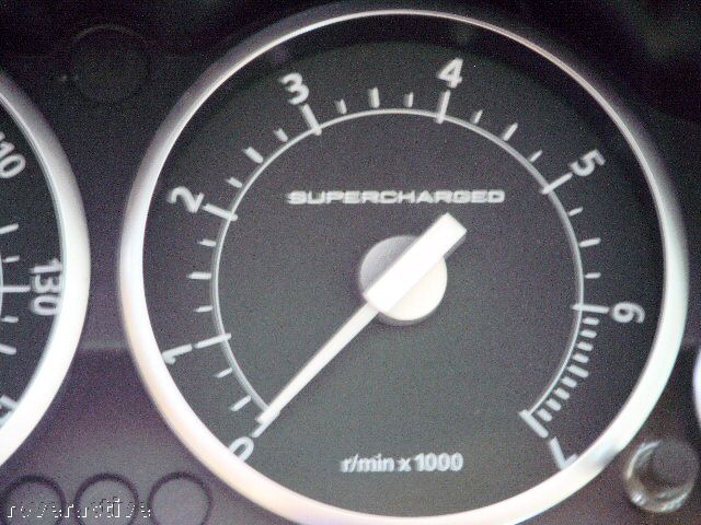 Land Rover OEM 2006-09 Range Rover L322 MPH Supercharged Instrument ...