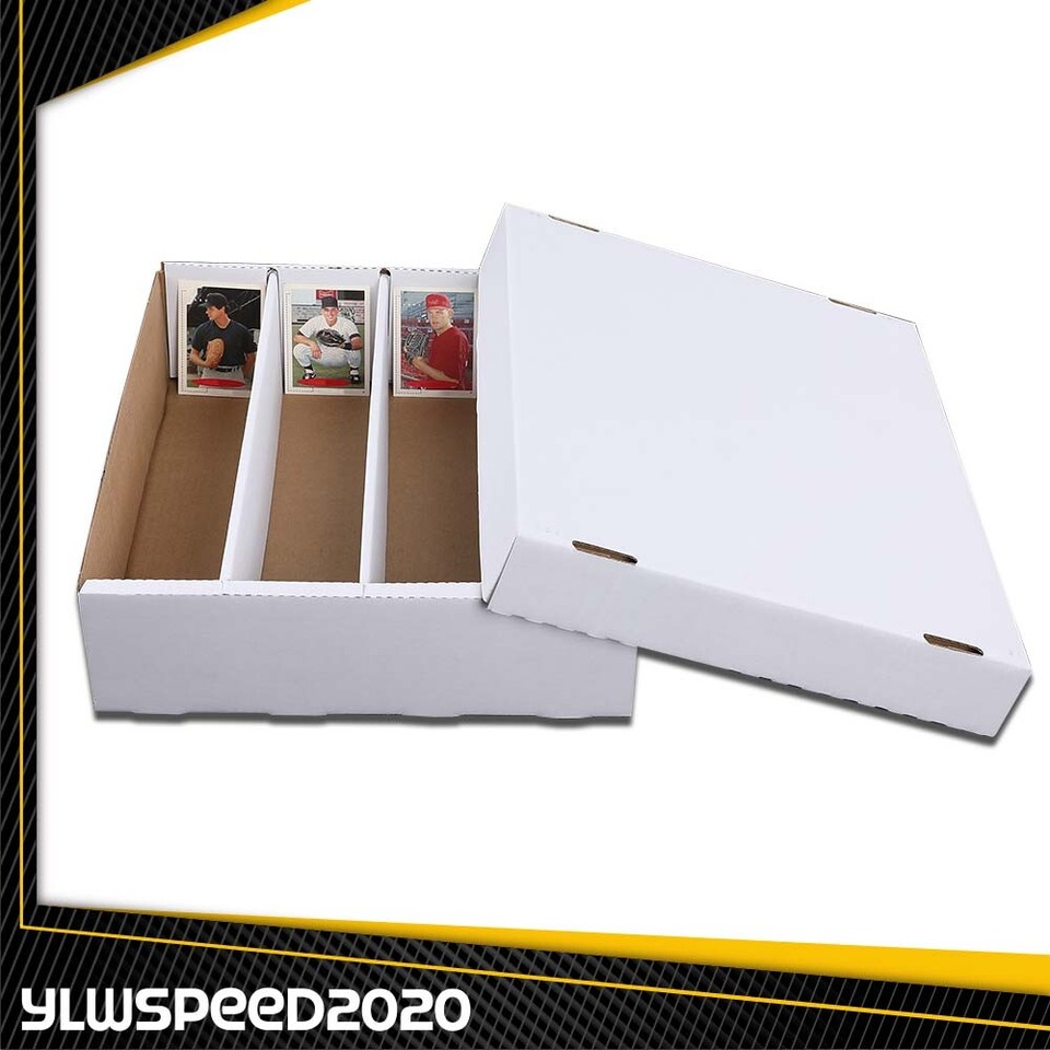 3200 Count 4Row Slab Storage Box Corrugated Cardboard Trading Card ...