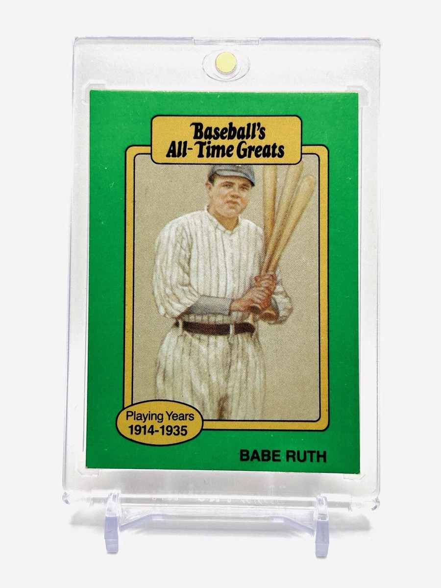 Baseballs All Time Greats Babe Ruth Card Clearance | emergencydentistry.com