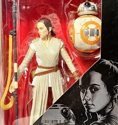 REY & BB-8 Black Series 6 inch Action Figure Star Wars New In Box #02 ...