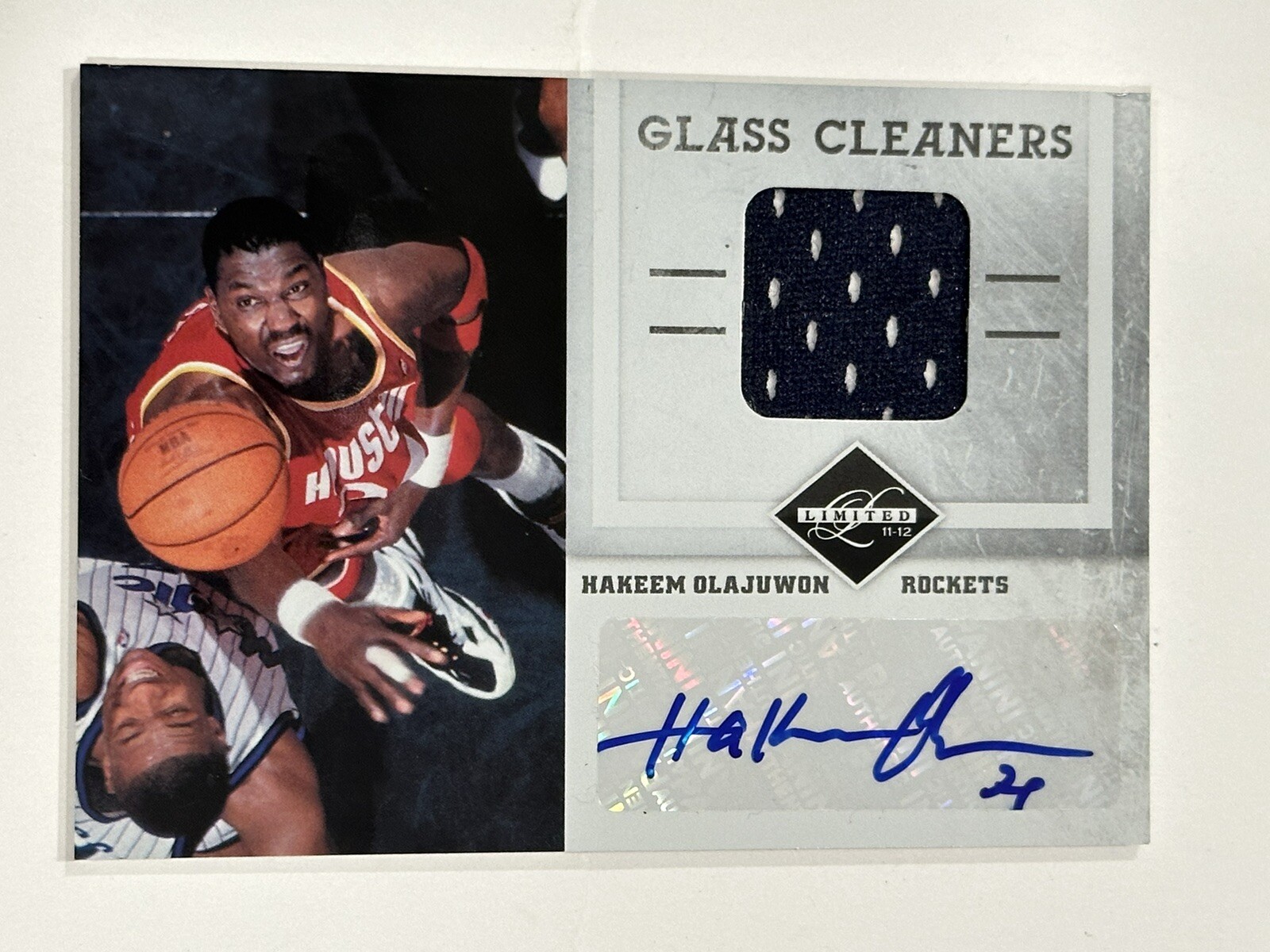 Hakeem Olajuwon 2011 Limited #5 Trophy Case Materials - Prime /25 Price ...