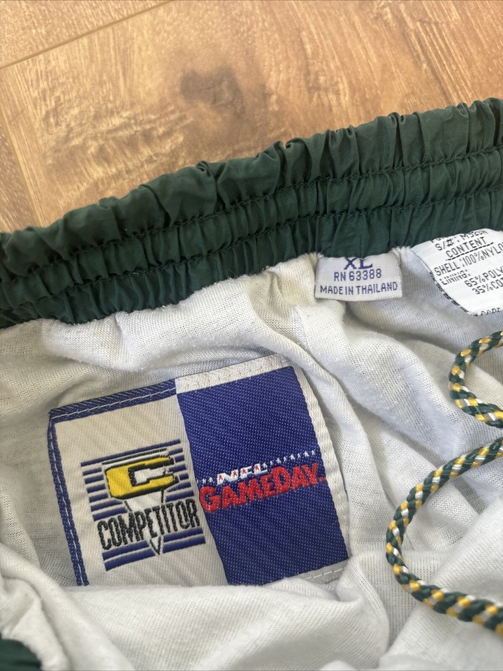 VTG Green Bay Packers NFL Football Windbreaker SUIT Team Jacket Pants ...