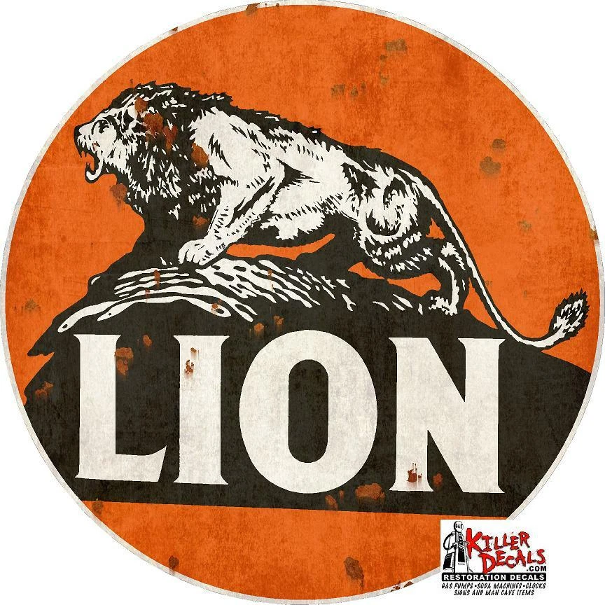 Lion Oil Gas Signs On Ebay