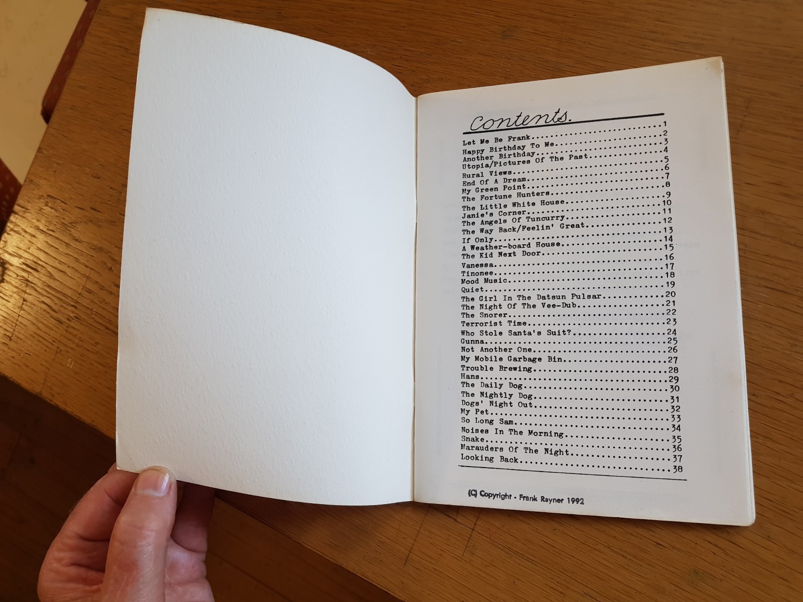 let me be frank...and other poems / frank rayner / paperback | eBay