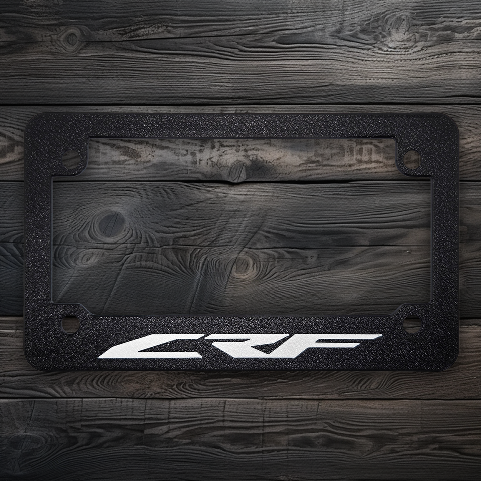 For Honda CRF Textured Motorcycle License Plate Frame (ALL YEARS) | eBay