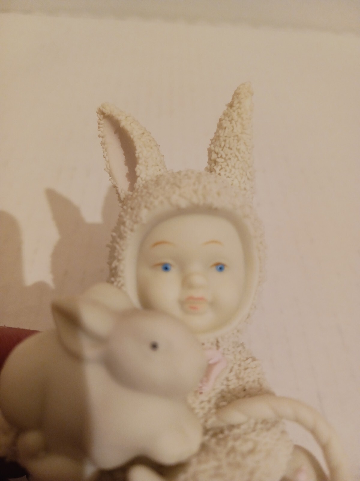 1995 Dept 56 Snowbabies With Bunny & Basket Of Eggs | eBay