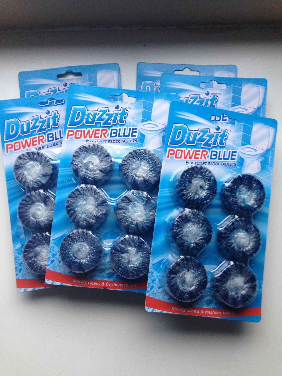 30 x Blue Toilet Block Tablets blue loo cistern. | eBay