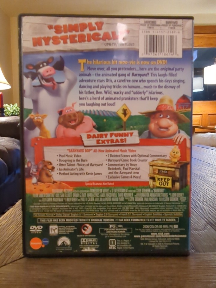 Barnyard (DVD, 2006, Full Frame) GOOD CONDITION 97361186146 | eBay