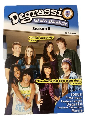 Degrassi The Next Generation Complete Season 8 Dvd Teens 2009 Boxed ...