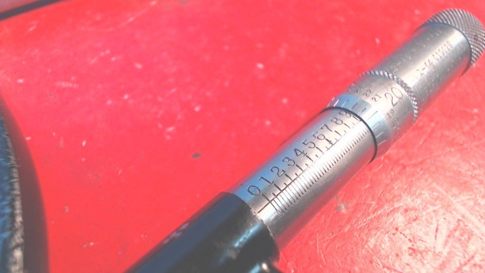 Vintage- L. S. Starrett No. 436 Outside Micrometer -From -3" --6 ...