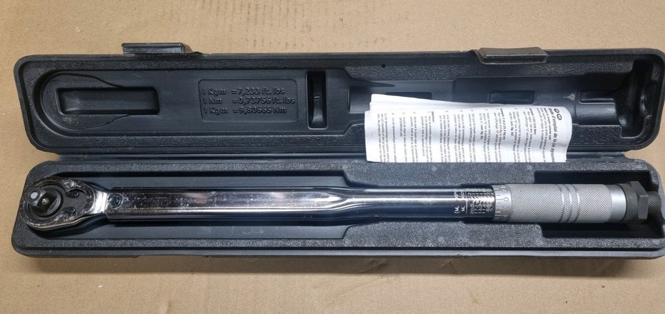 POWERFIX TORQUE WRENCH 42 Nm to 210 Nm USED - 1/2" DRIVE - EXCELLENT ...